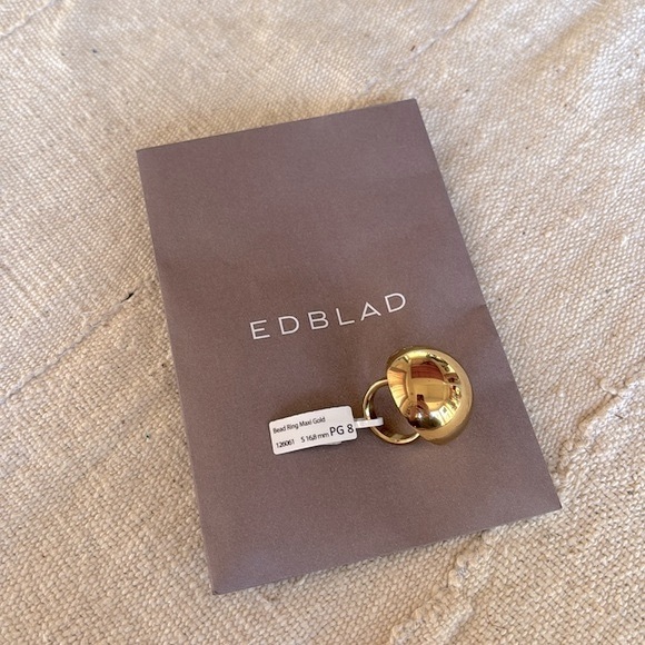 EDBLAD Sweden | Jewelry | Nwt Edblad Sweden Bead Maxi Ring | Poshmark